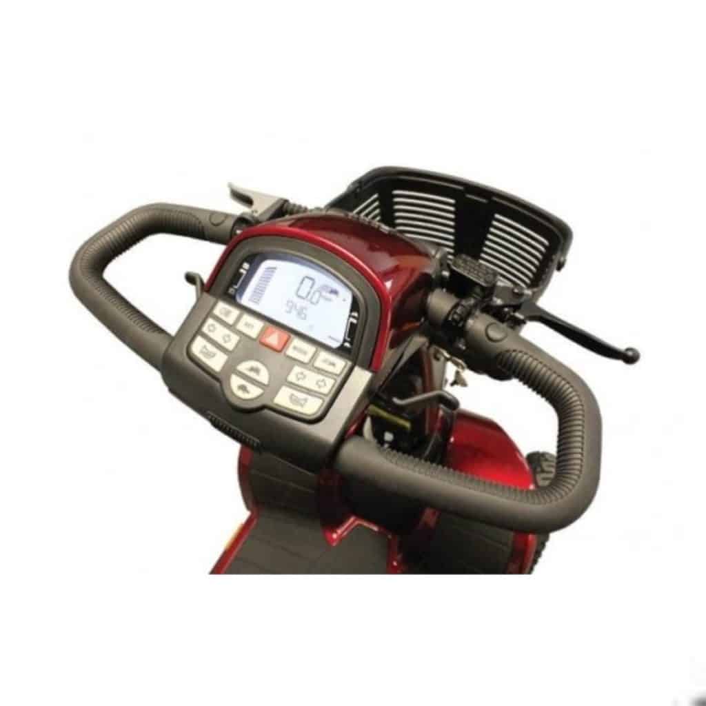 Pride Colt Pursuit Scooter - Built for Rugged Outdoor Terrain - Red ...