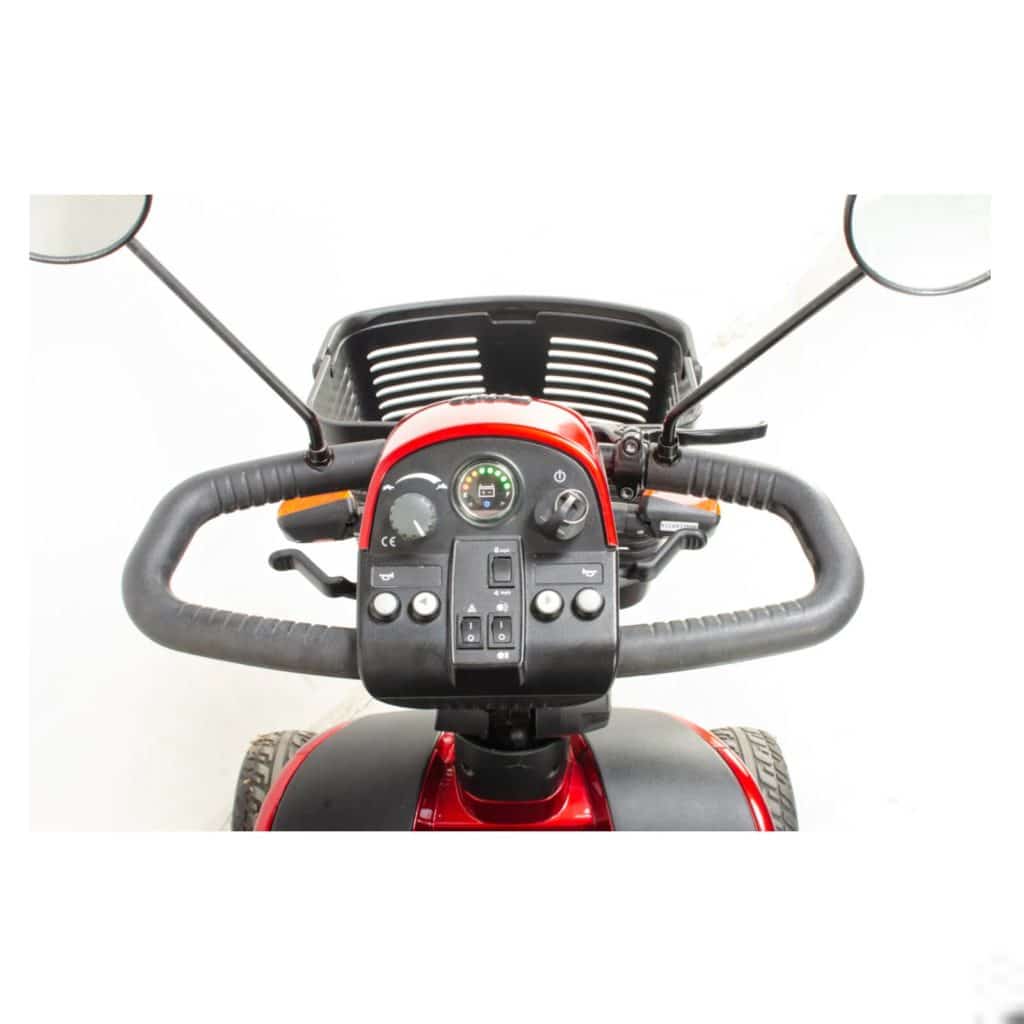 Pride Colt Sport In Red - 8mph Scooter with Full Suspension ...